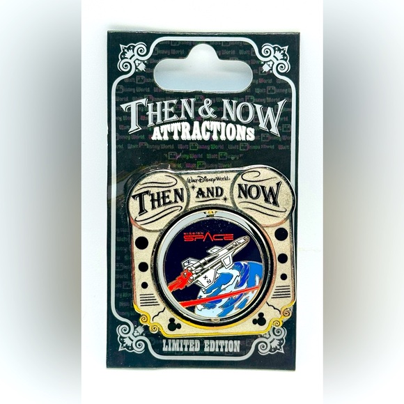 Disney | Jewelry | Disney Pin Then Now Attractions Horizons Space ...